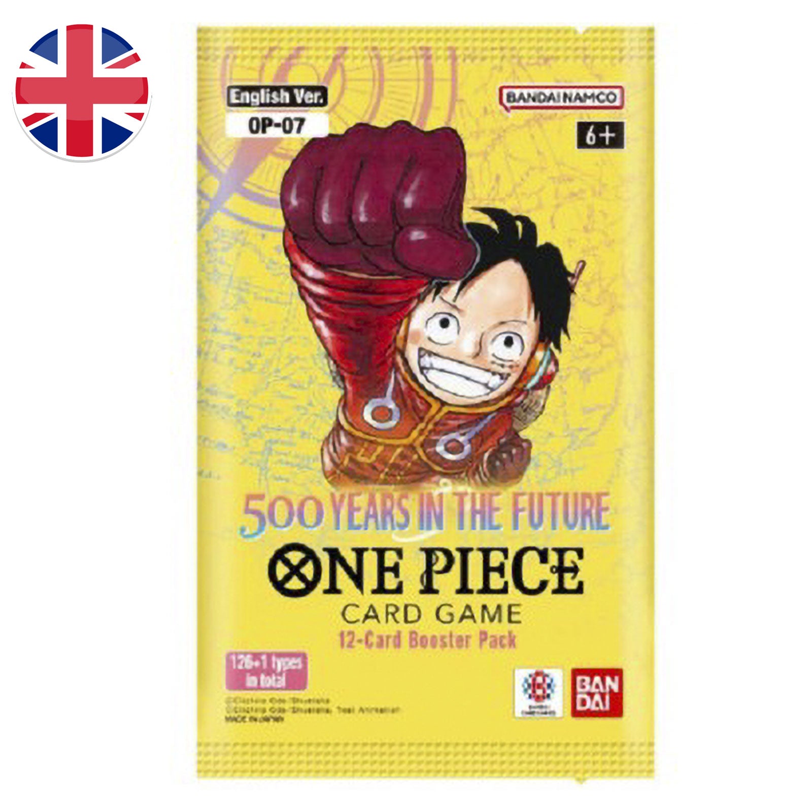 Bustina OP07 - 500 Years into the Future - ENG - 12 Carte ONE PIECE Ca