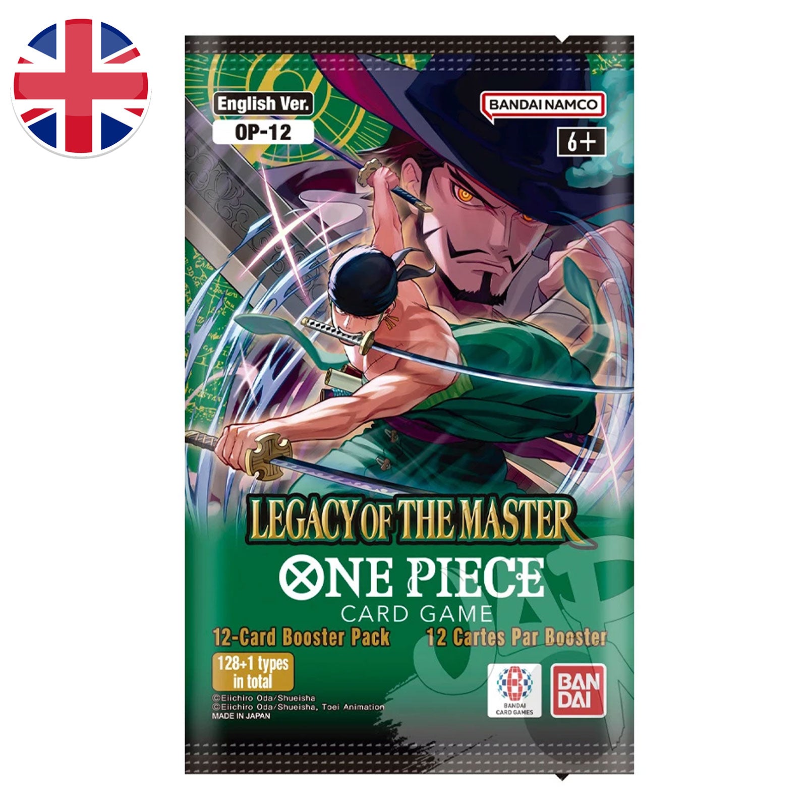 Bustina OP12 - Legacy of The Master - ENG - 12 Carte ONE PIECE Card Ga